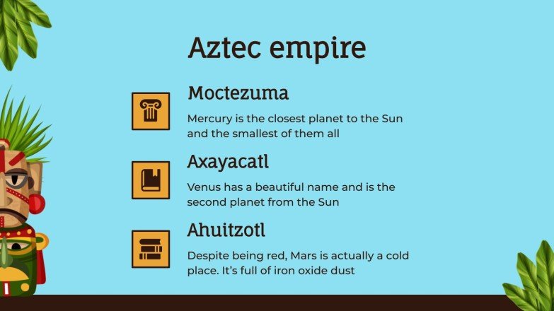 History Major for College: Aztec Culture | Google Slides