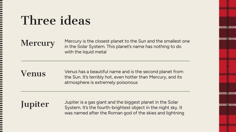 Plaid Pattern Minitheme | Google Slides & PowerPoint