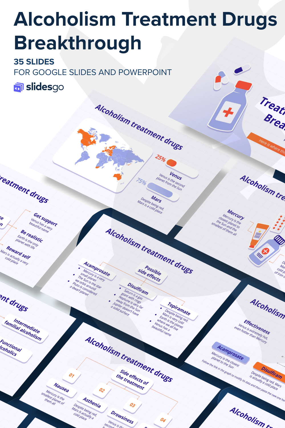 Alcoholism Treatment Drugs Breakthrough Infographics
