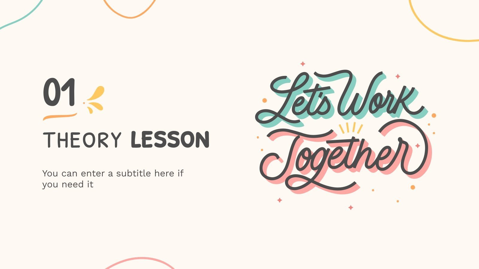 Beautiful Lettering Workshop | Google Slides & PowerPoint