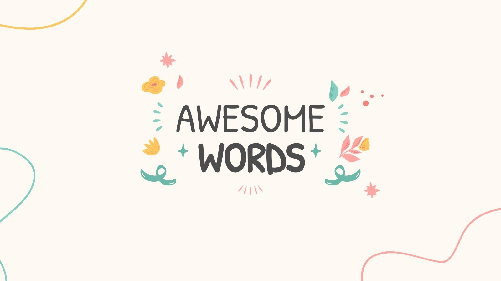 Beautiful Lettering Workshop | Google Slides & PowerPoint