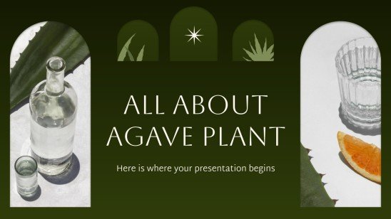 All About Agave Plant | Google Slides & PowerPoint