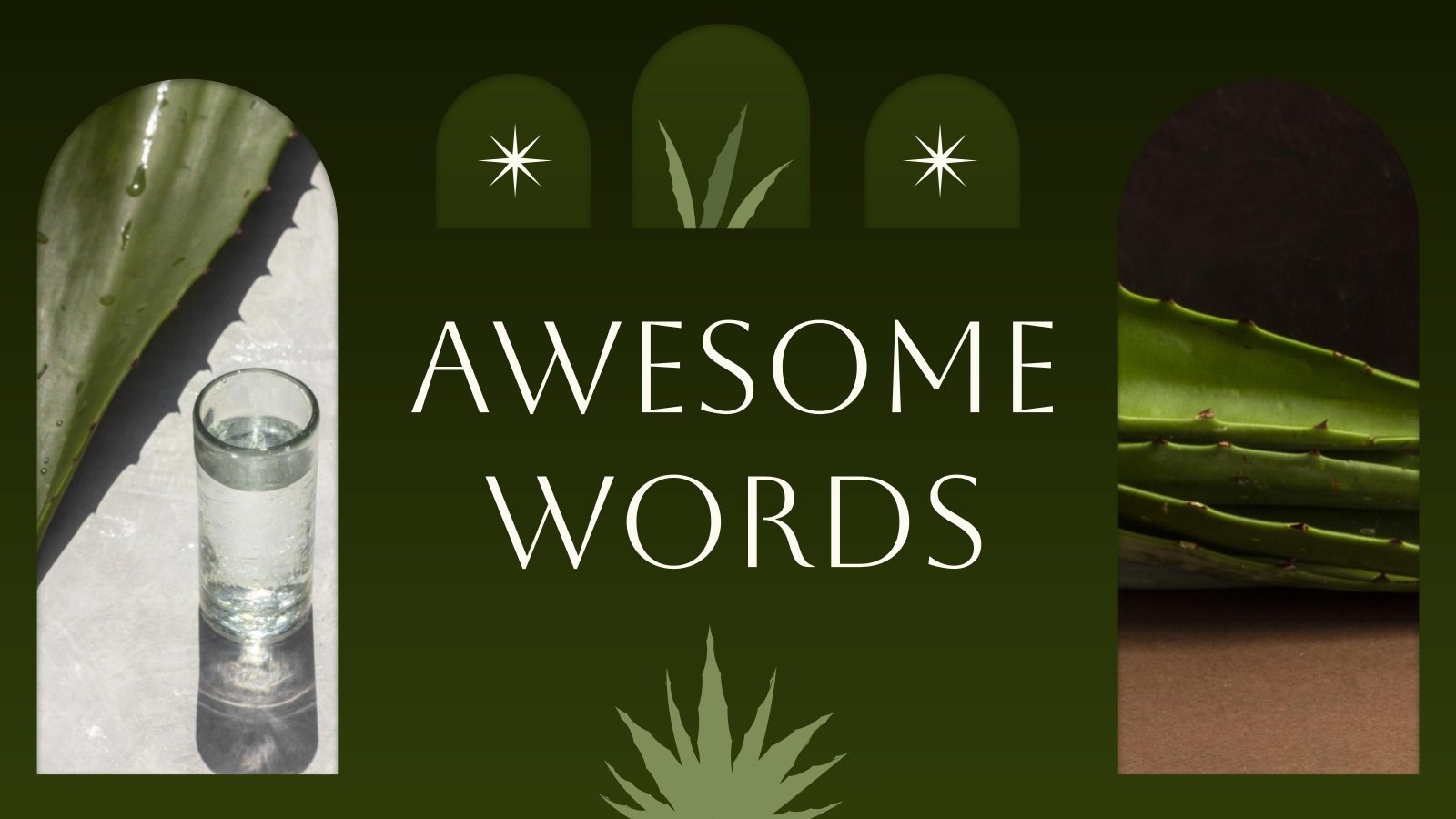 All About Agave Plant | Google Slides & PowerPoint