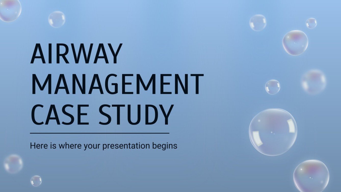 Airway Management Case Study | Google Slides & PPT