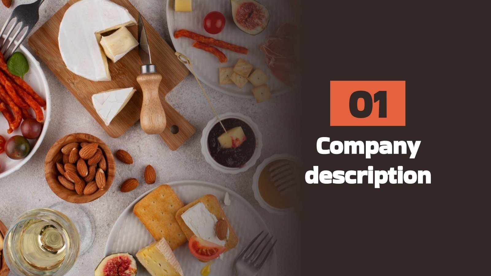 F&B (Food & Beverage) Business Plan | Google Slides