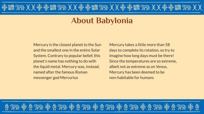 Ancient Babylonia Lesson for High School | Google Slides