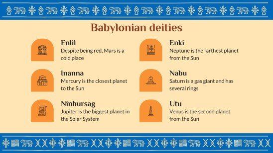 Ancient Babylonia Lesson for High School | Google Slides