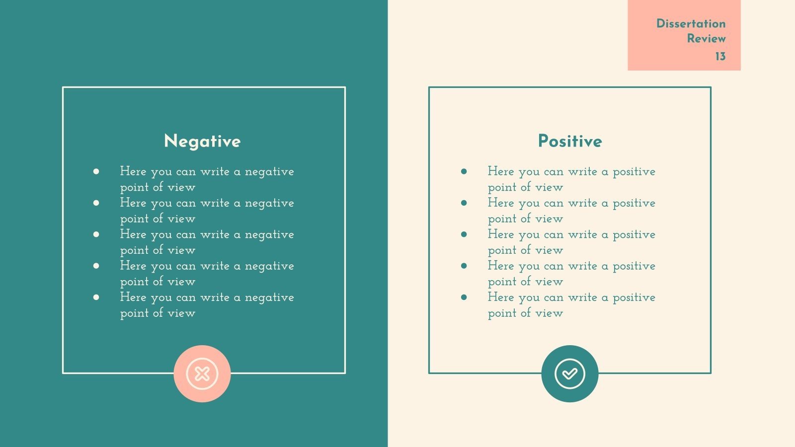 Master's Thesis Google Slides and PowerPoint Template