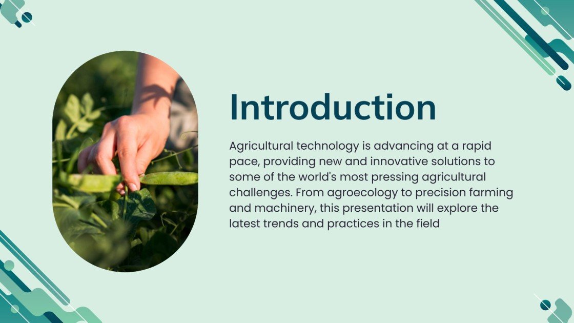 Agricultural Technology Master's Degree Lesson