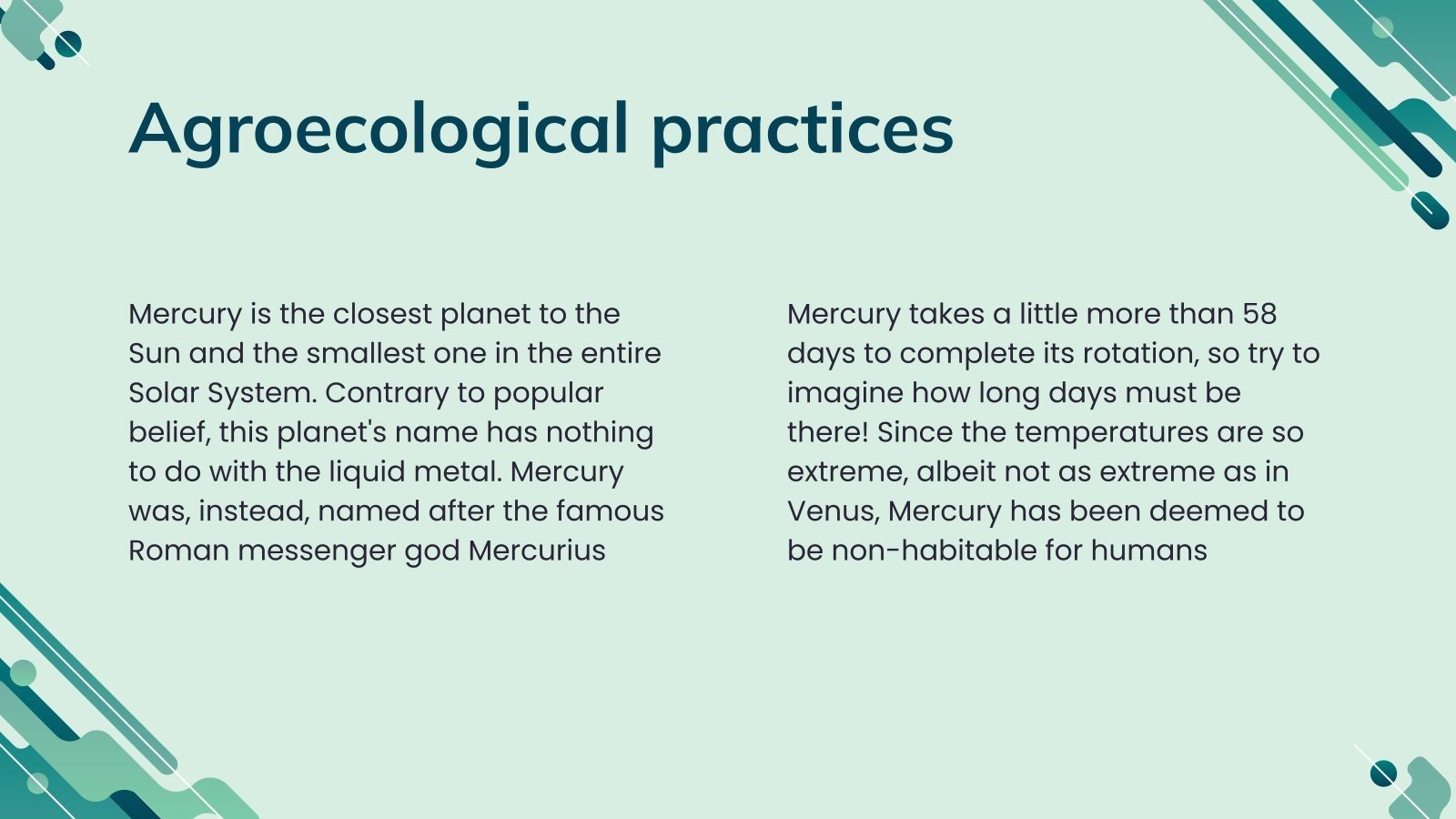 Agricultural Technology Master's Degree Lesson