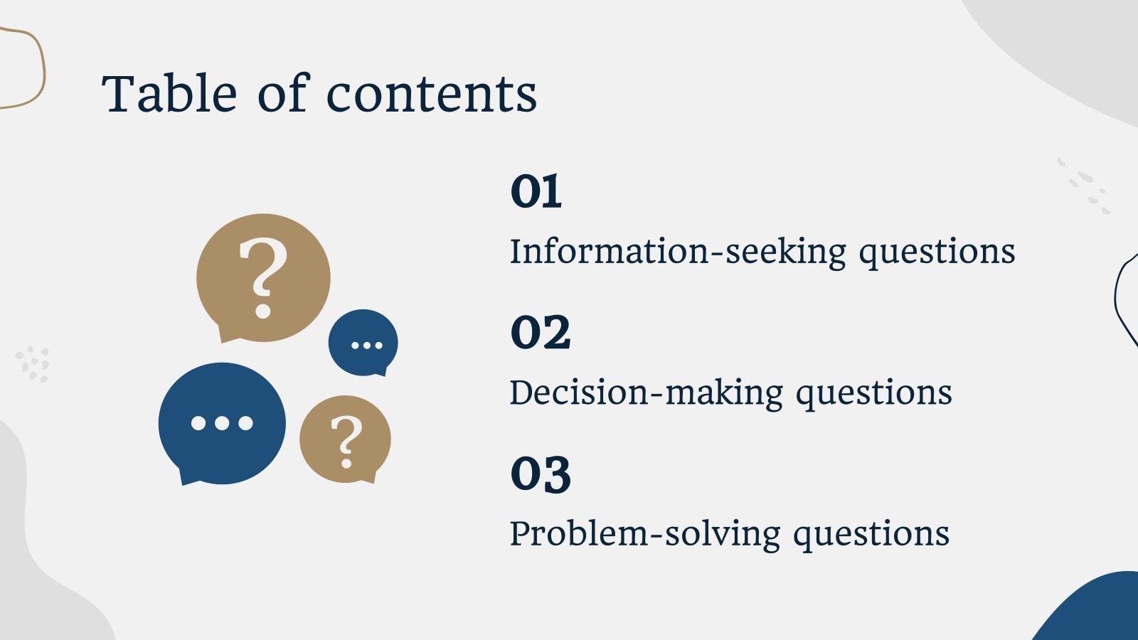 Q&A for Business Presentation | Google Slides & PowerPoint