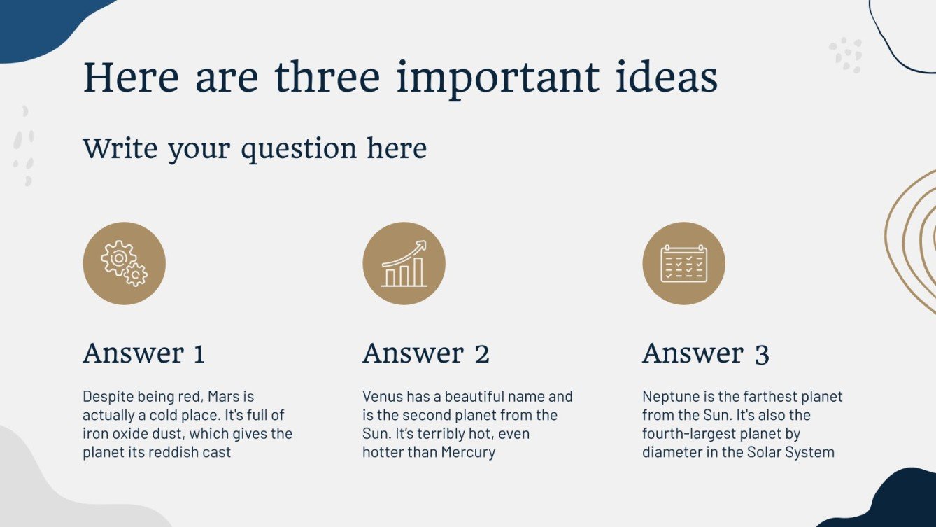 Questions et réponses pour les entreprises | Google Slides