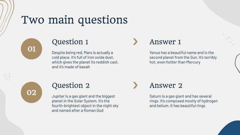 Q&A for Business Presentation | Google Slides & PowerPoint