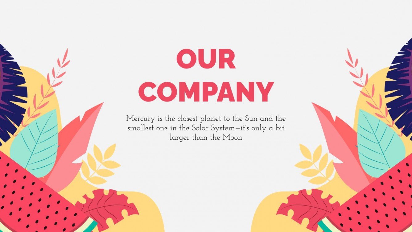 Summer Vibes Marketing Plan Google Slides and PowerPoint Template