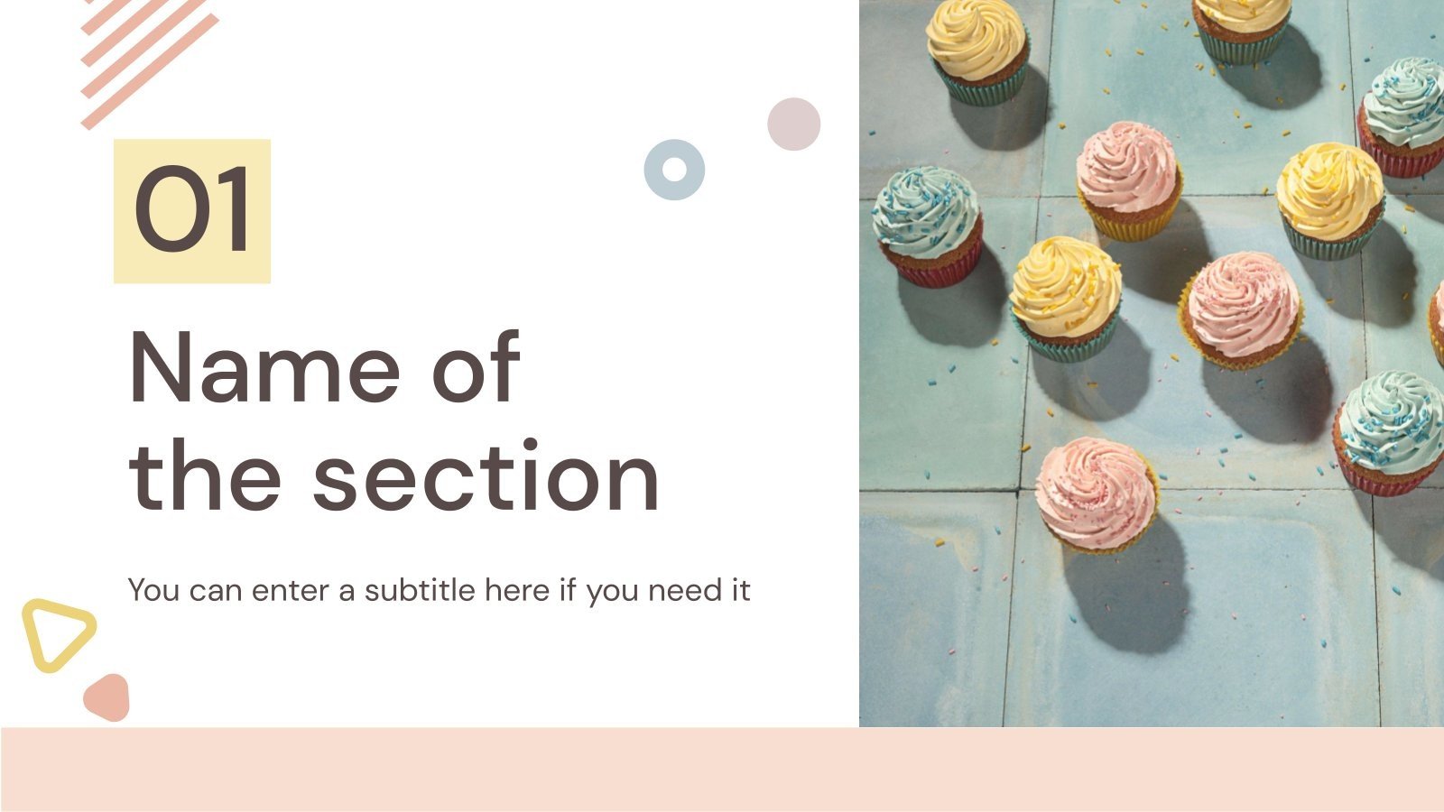 Shapes & Candy Colors Theme for Marketing | Google Slides