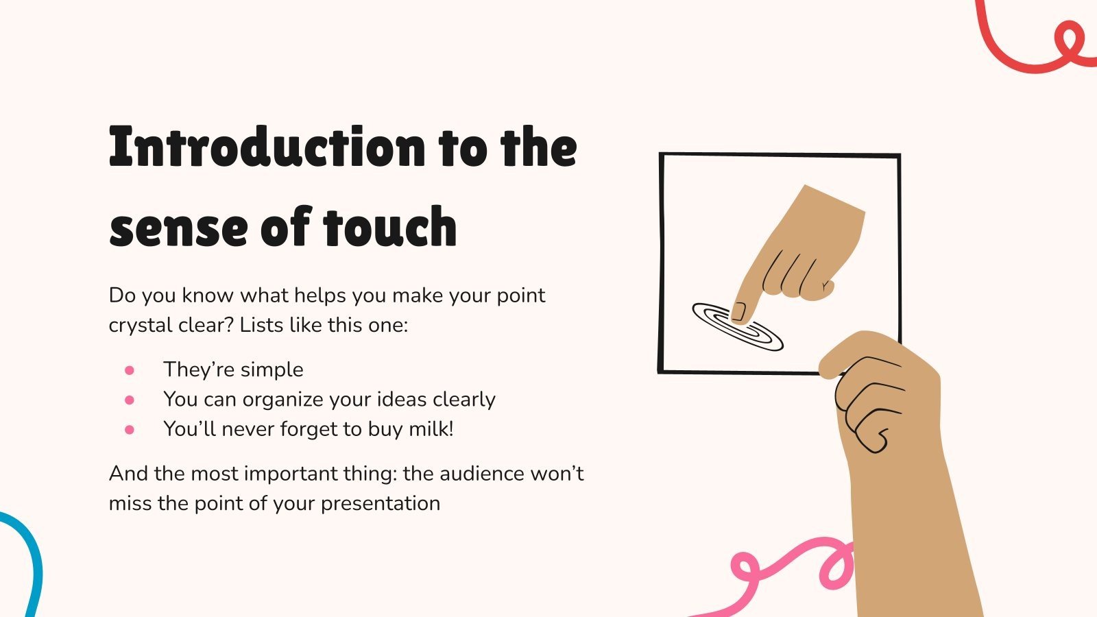 Sense of Touch Lesson for Pre-K | Google Slides & PowerPoint