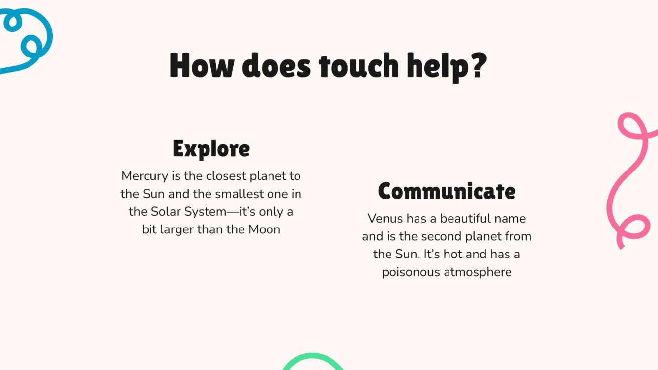 Sense of Touch Lesson for Pre-K | Google Slides & PowerPoint