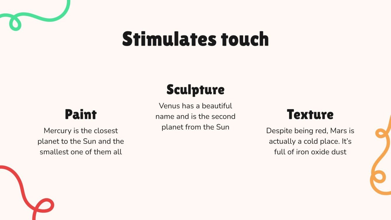 Sense of Touch Lesson for Pre-K | Google Slides & PowerPoint