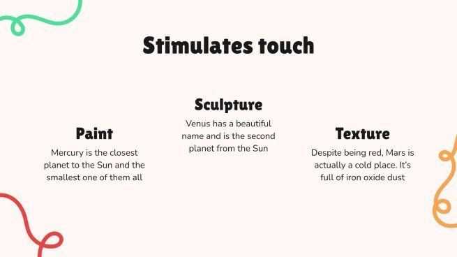 Sense of Touch Lesson for Pre-K | Google Slides & PowerPoint