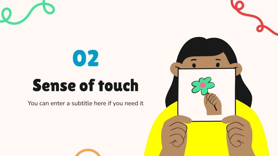Sense of Touch Lesson for Pre-K | Google Slides & PowerPoint