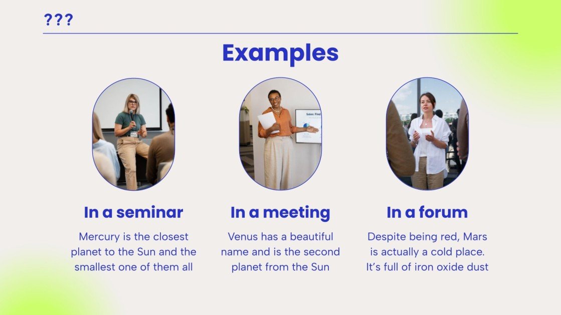 Handling Q&A Session Workshop | Google Slides & PPT