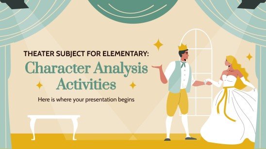Theater for Elementary: Character Analysis Activities