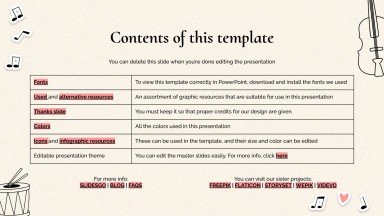 Romantic Music Newsletter | Google Slides & PowerPoint