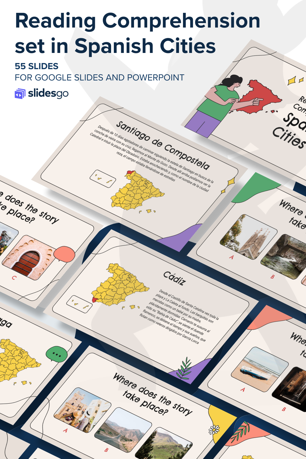 Reading Comprehension set in Spanish Cities