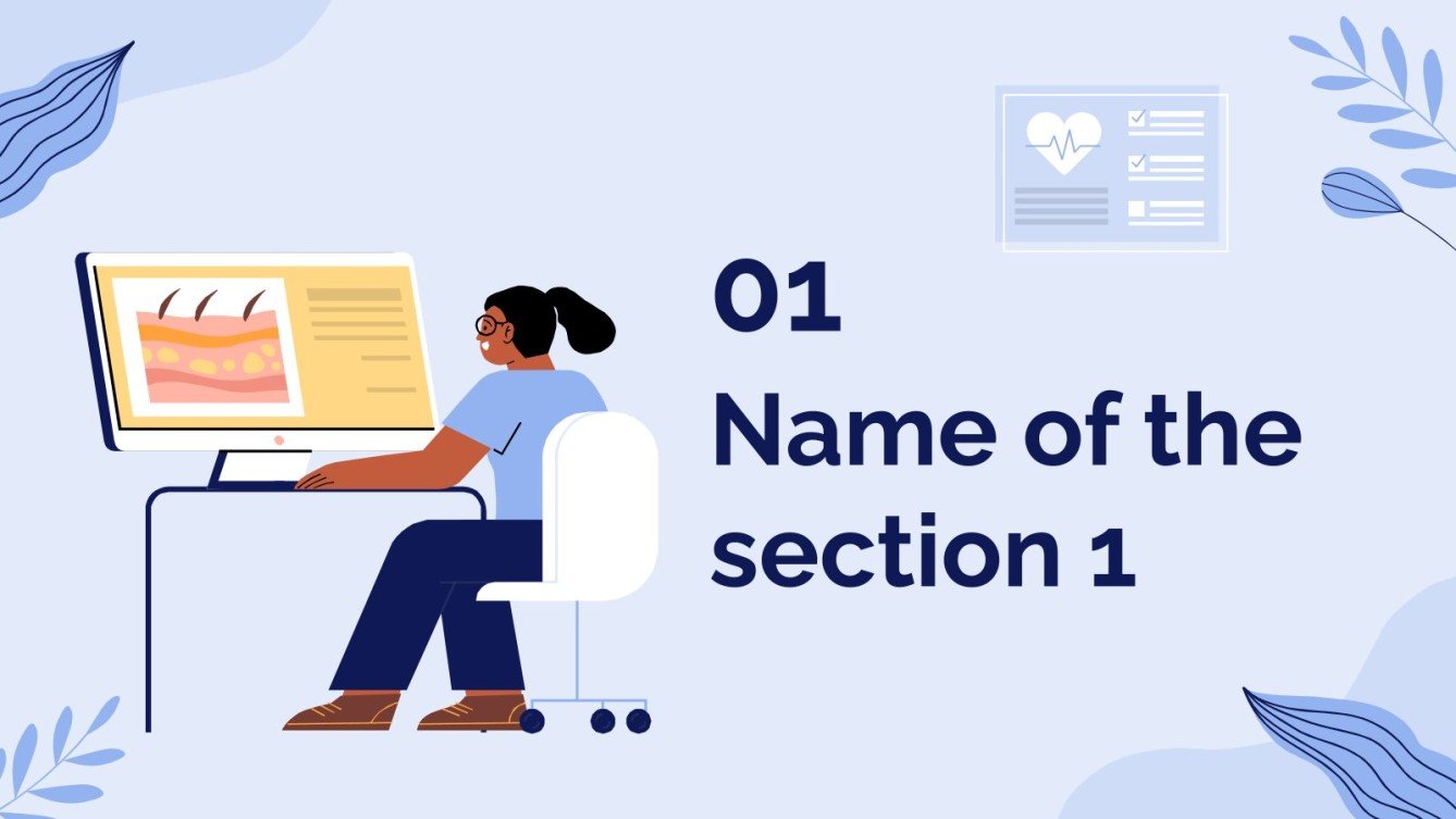 Hospital Patient Care Center | Google Slides & PPT