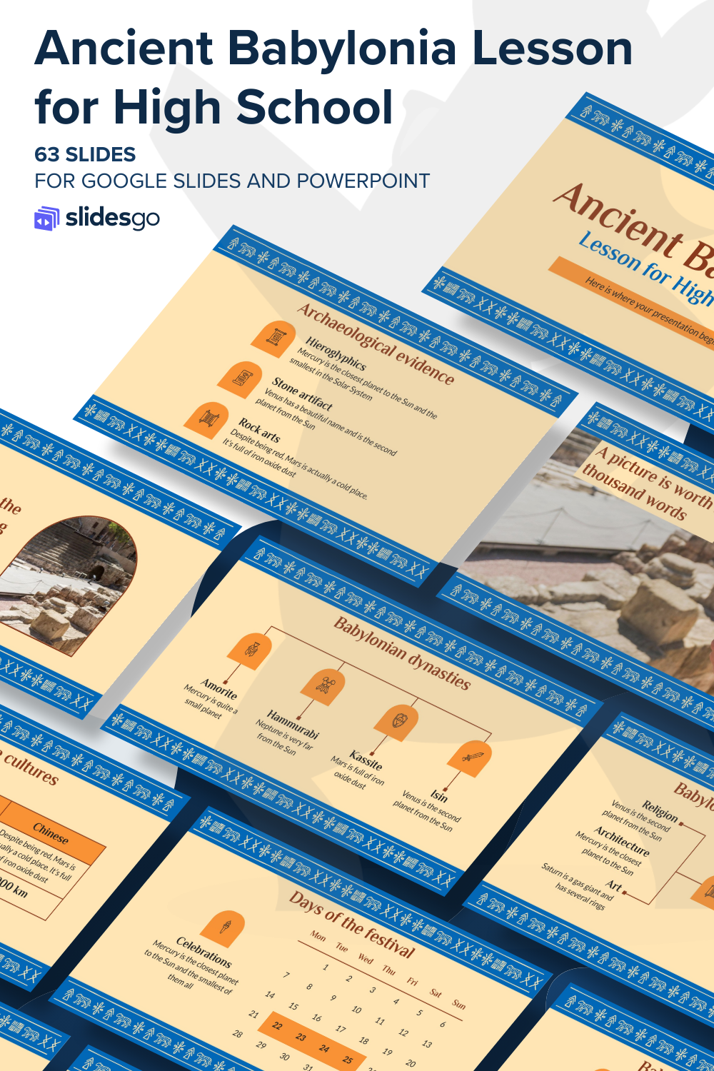 Ancient Babylonia Lesson for High School | Google Slides