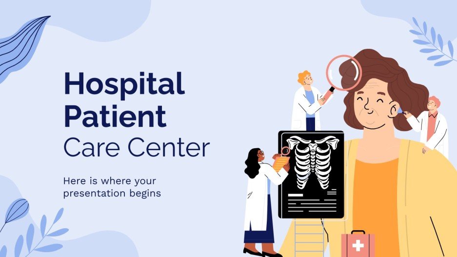 Google Slides and PowerPoint templates about hospitals