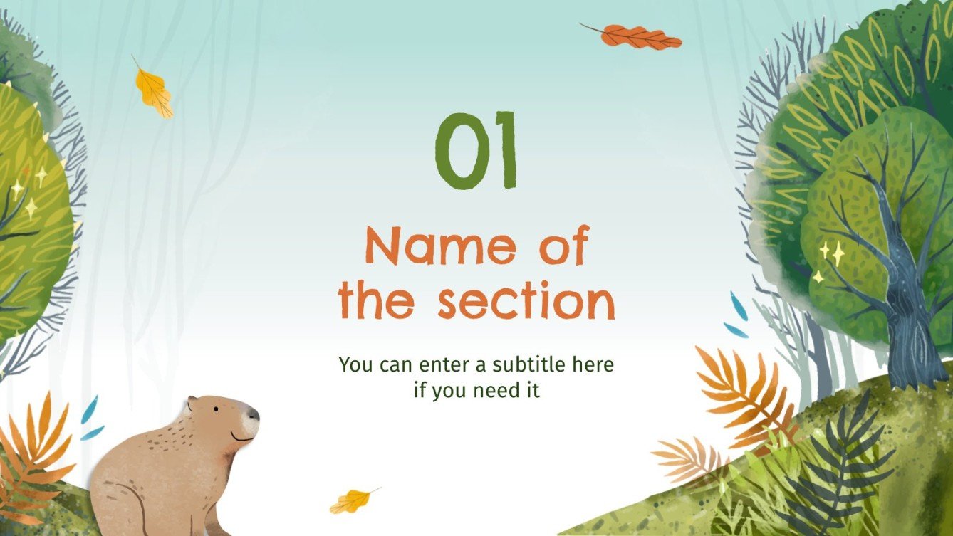 Capybaras Minitheme | Google Slides & PowerPoint
