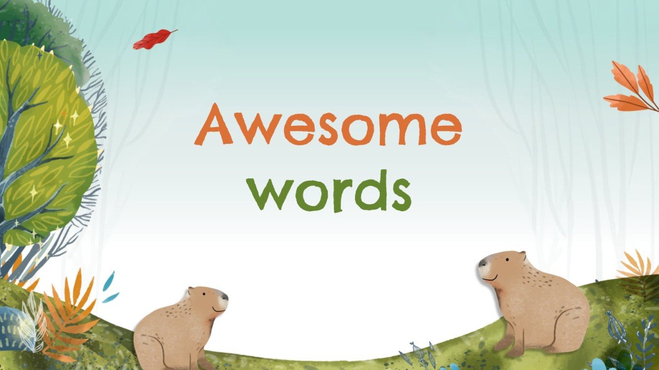 Capybaras Minitheme | Google Slides & PowerPoint