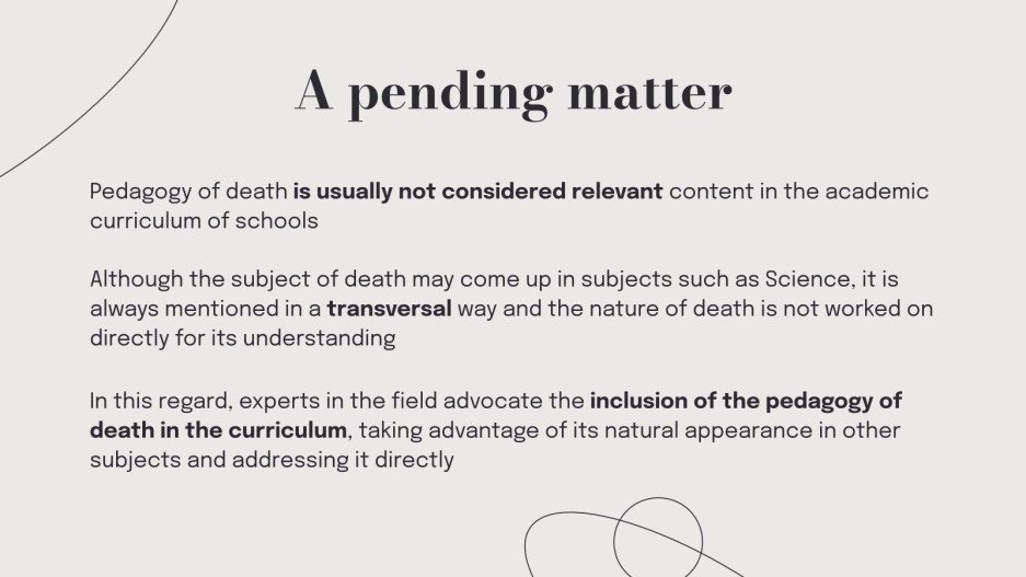 Pedagogy of Death | Google Slides & PPT