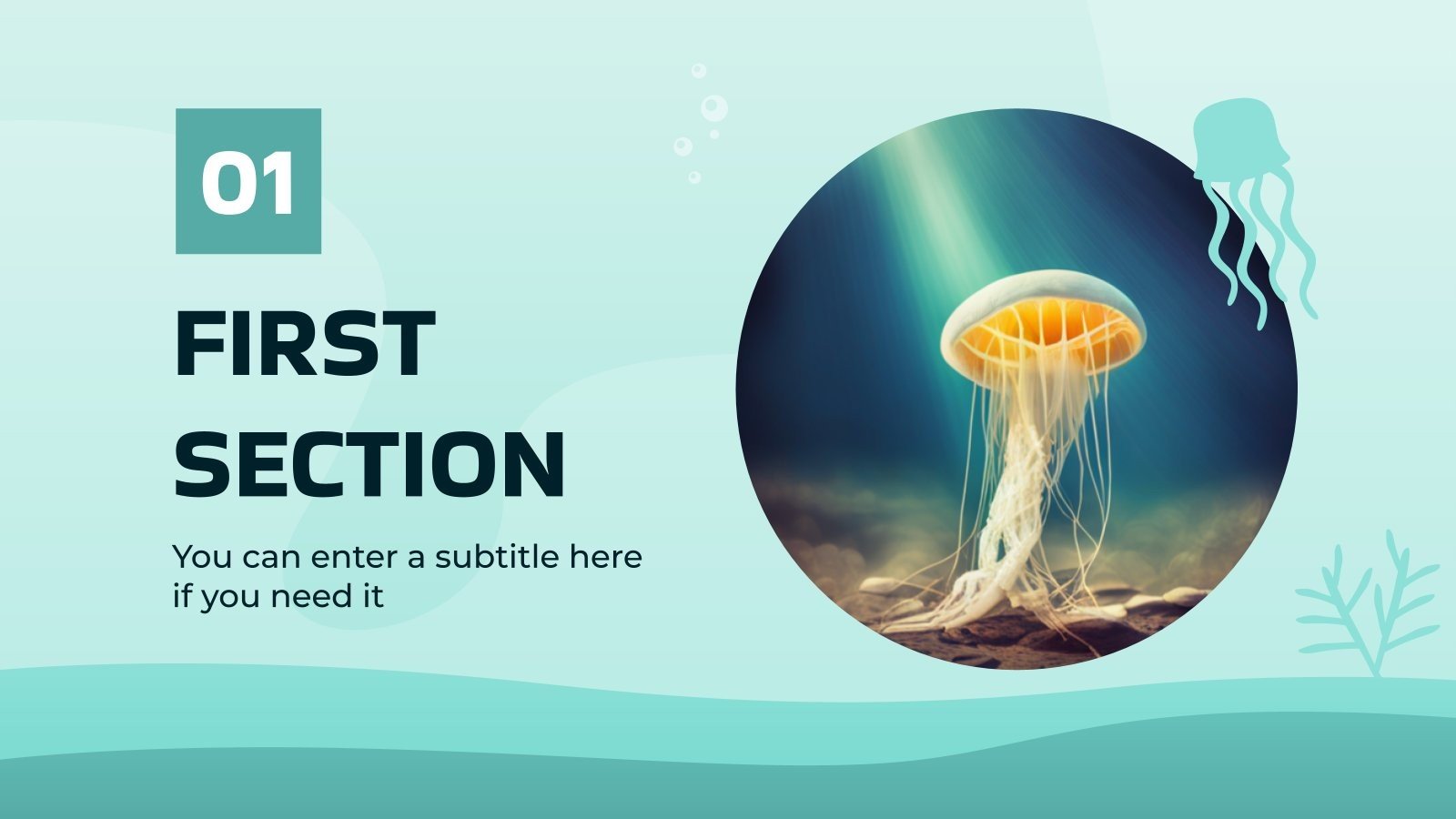 Jellyfish Invasive Species Minitheme | Google Slides & PPT