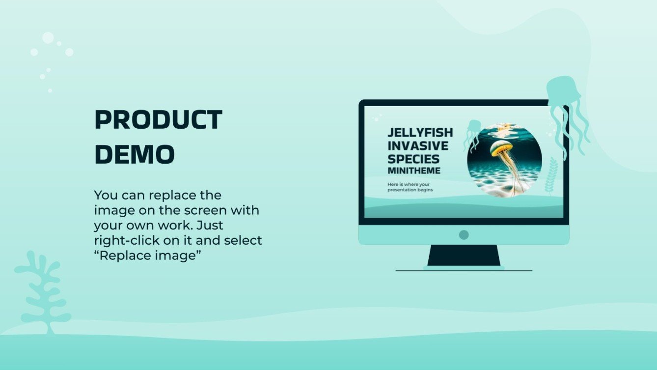 Jellyfish Invasive Species Minitheme | Google Slides & PPT