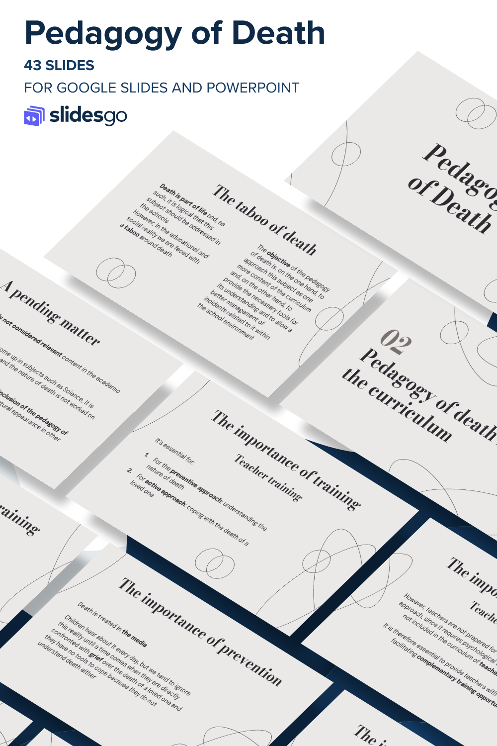 Pedagogy of Death | Google Slides & PPT