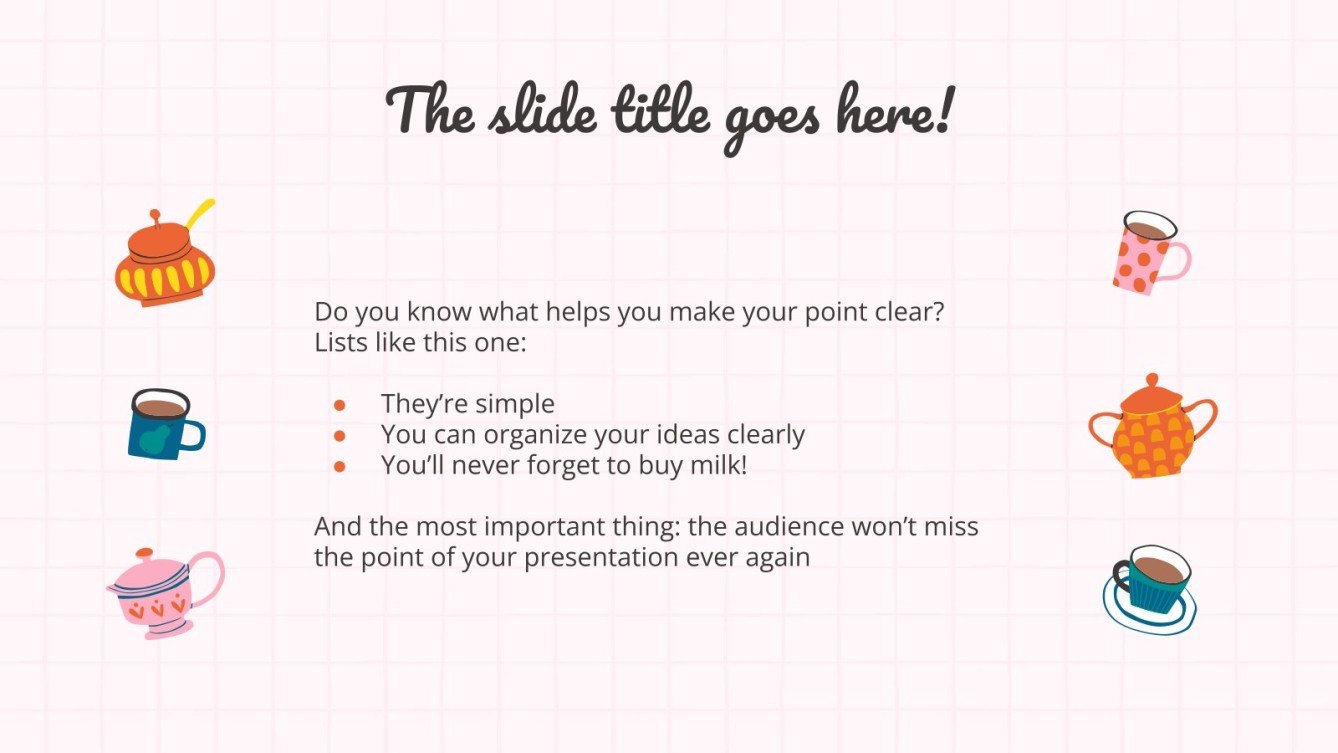 Let's Have a Tea Party! | Google Slides & PowerPoint