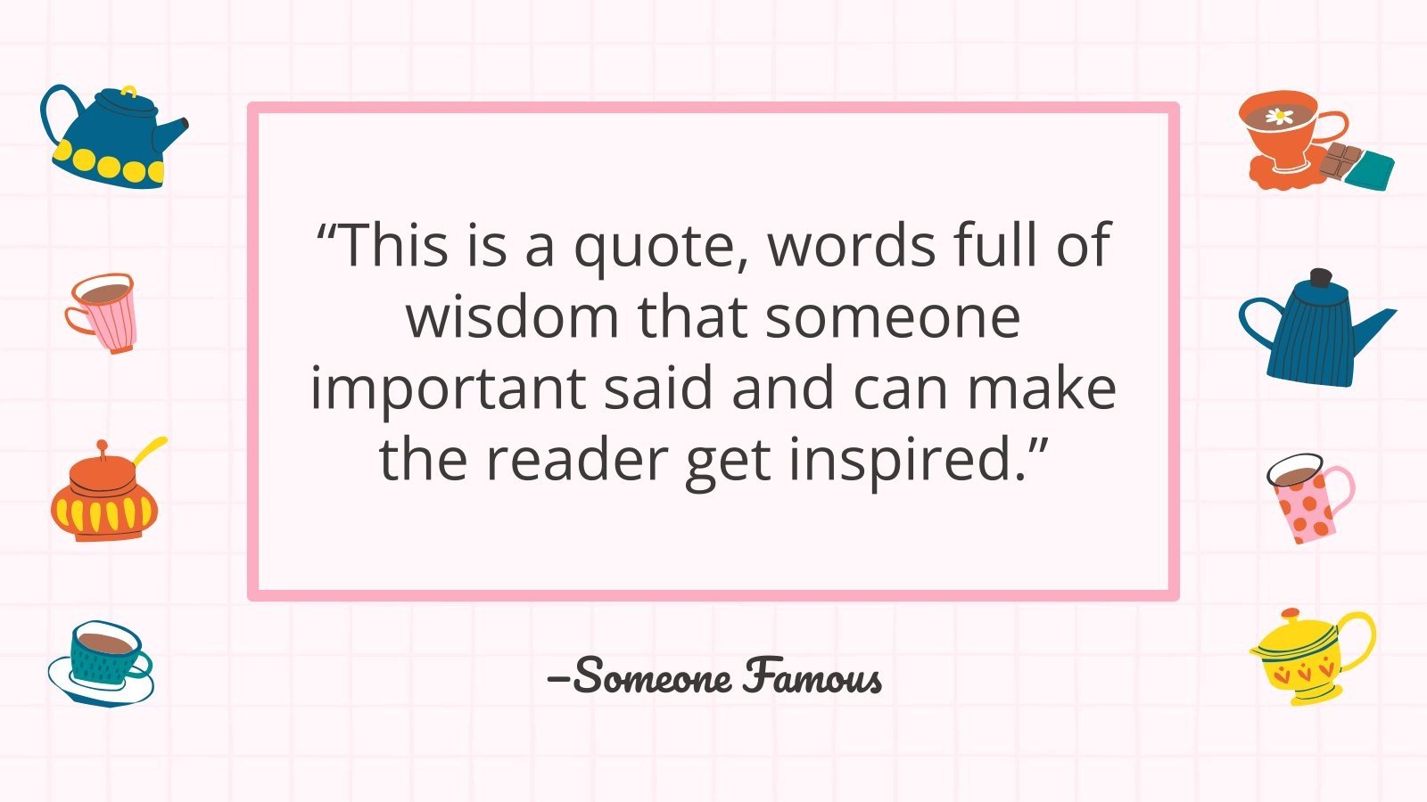 Let's Have a Tea Party! | Google Slides & PowerPoint