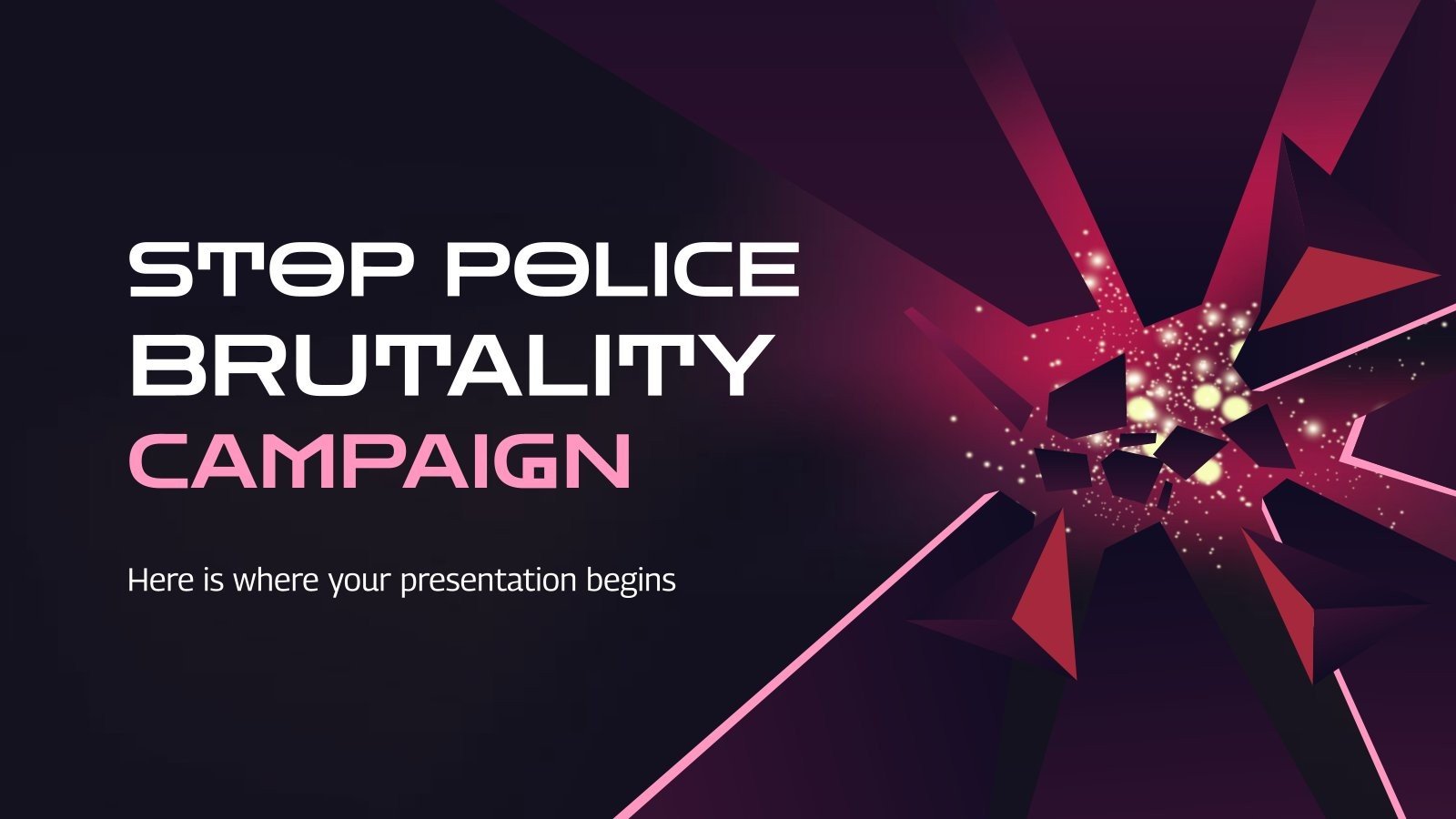 Free Google Slides and PowerPoint Templates on Police