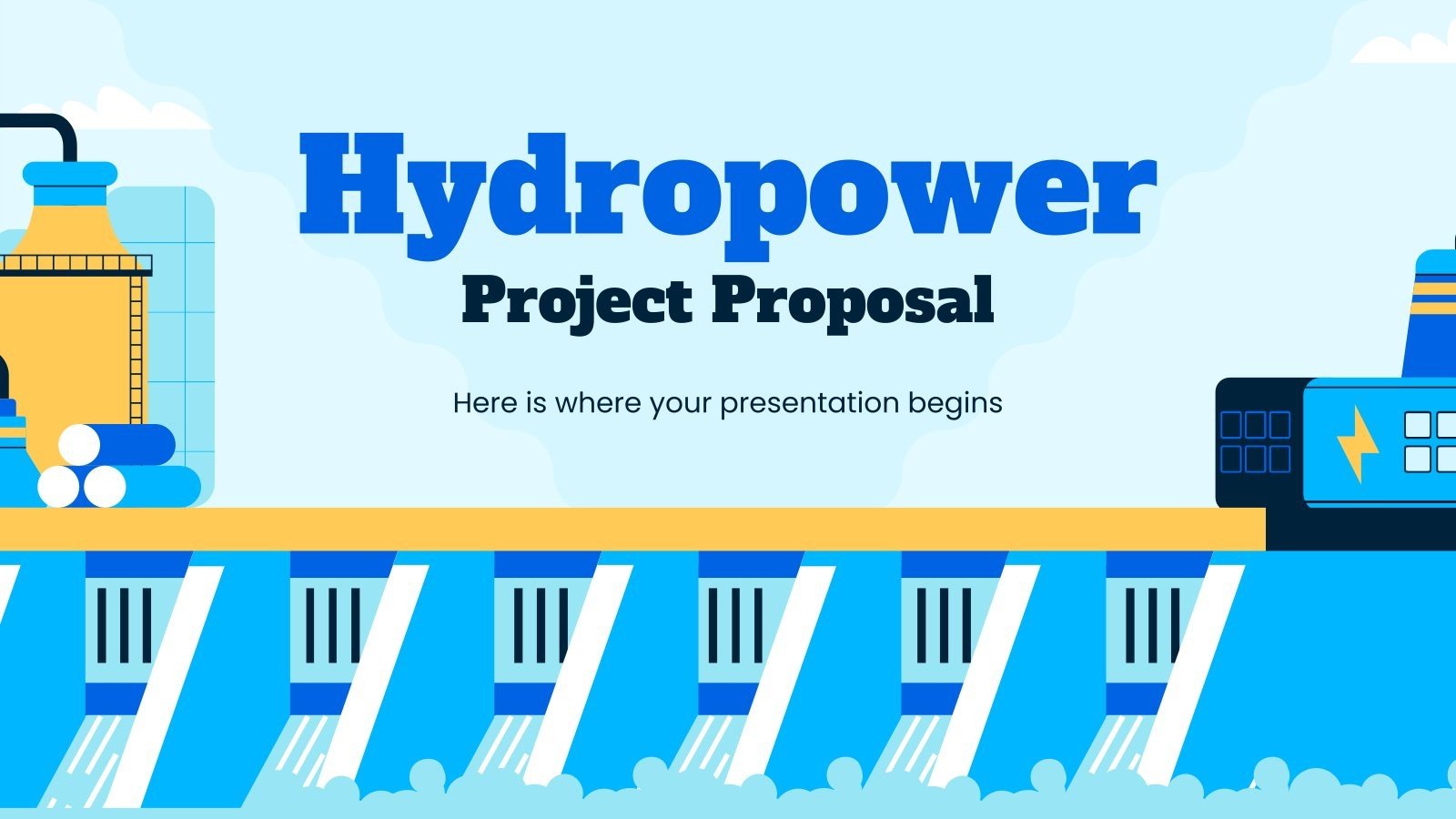 Hydropower Project Proposal | Google Slides & PPT