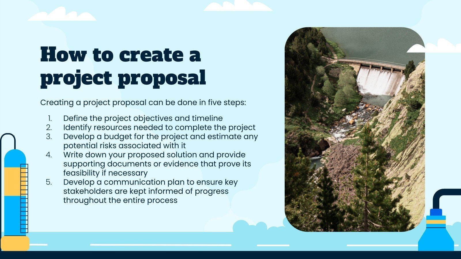 Hydropower Project Proposal | Google Slides & PPT