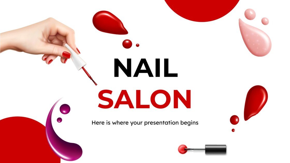 Nail Salon | Google Slides & PowerPoint Template