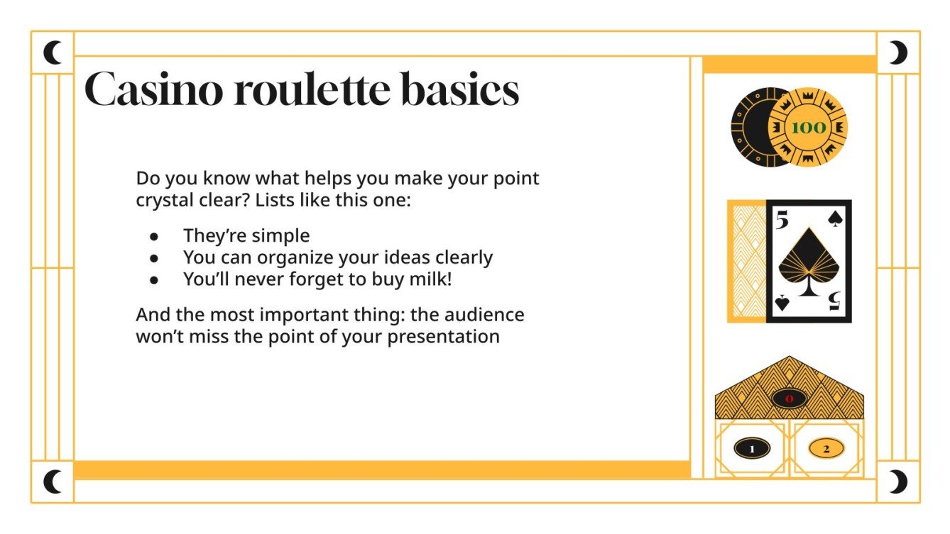 Casino Roulette | Google Slides & PowerPoint