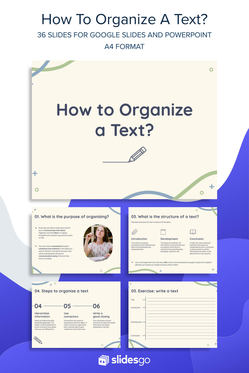 How to Organize a Text? | Google Slides & PowerPoint