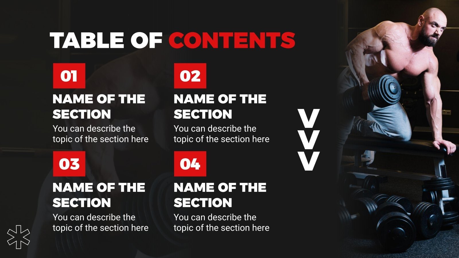 Bodybuilding Training for Competition | Google Slides & PPT