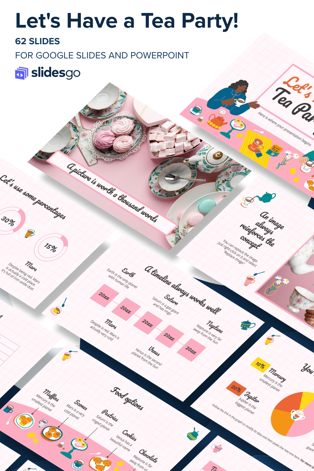 Let's Have a Tea Party! | Google Slides & PowerPoint