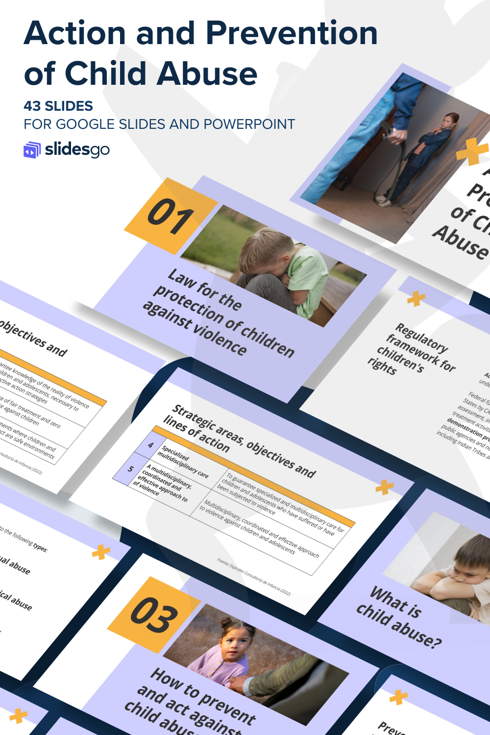 Action and Prevention of Child Abuse | Google Slides & PPT