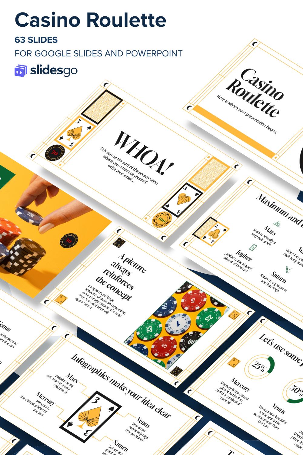 Casino Roulette | Google Slides & PowerPoint