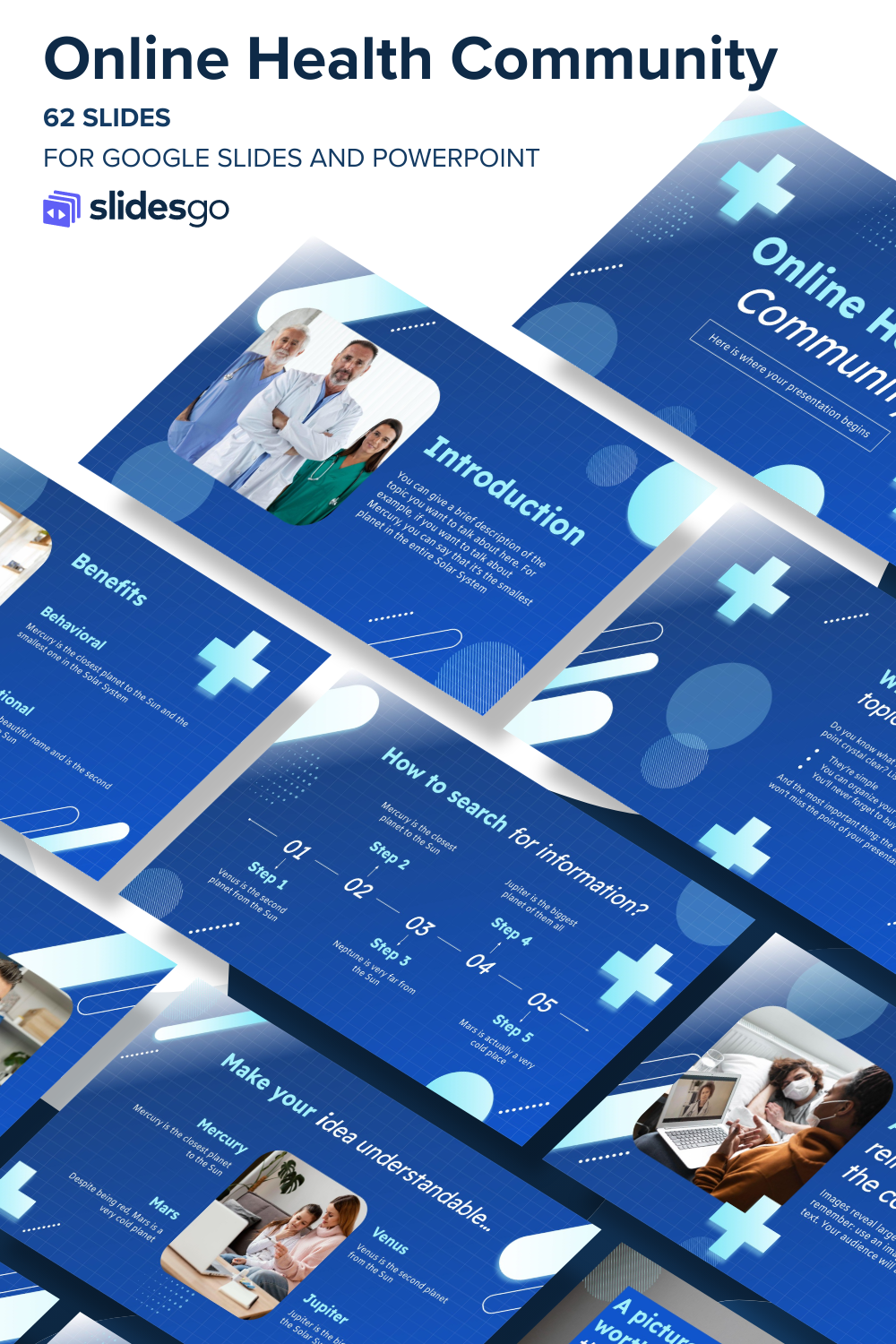 Online Health Community | Google Slides & PowerPoint